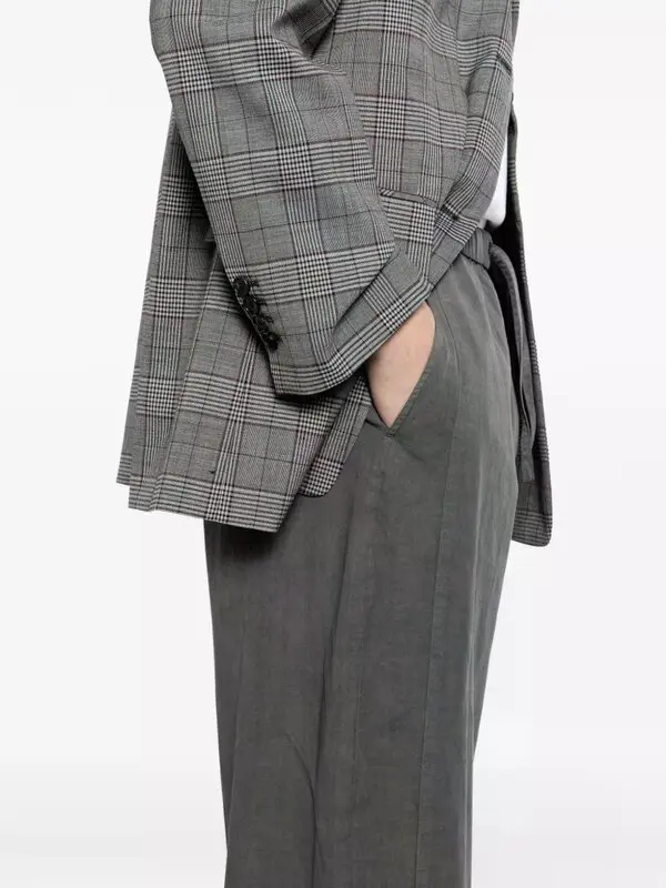 CROQUIS Buttoned-hem Trousers
