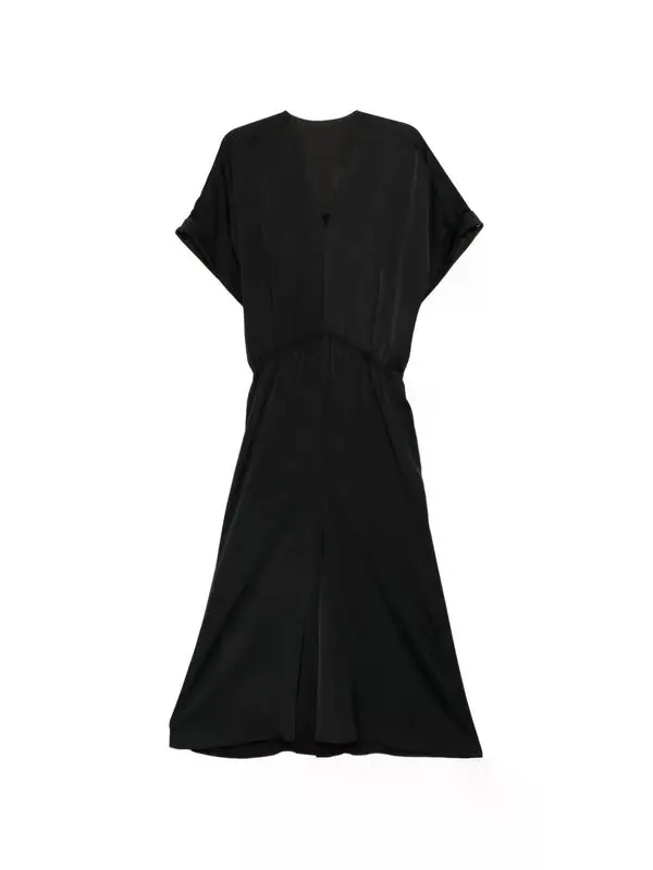 LESS V-neck Flared Dress