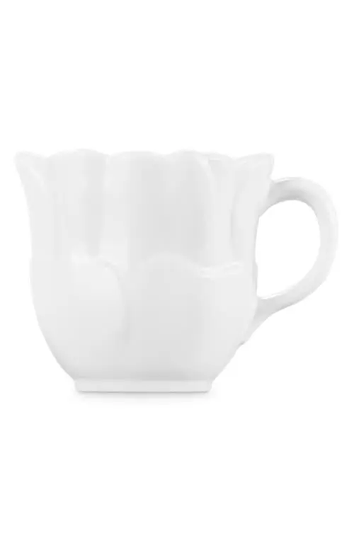 LE CREUSET Stoneware Petal Mug - White
