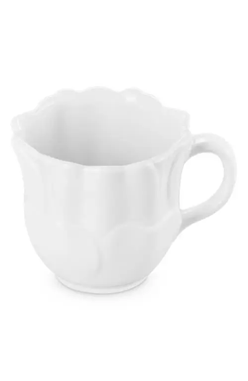 LE CREUSET Stoneware Petal Mug - White