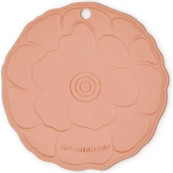 LE CREUSET Silicone Petal Trivet - Peche