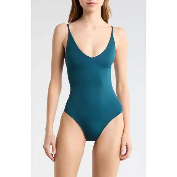 LEFT ON FRIDAY Sunday One-piece Swimsuit - Deep End