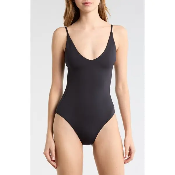 LEFT ON FRIDAY Sunday One-piece Swimsuit - Jet