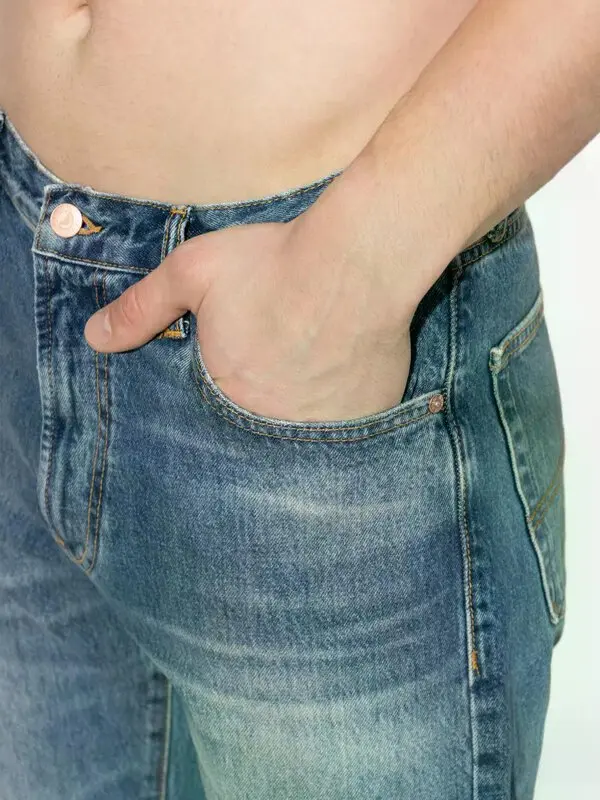 Emporio Armani Faded-effect Jeans