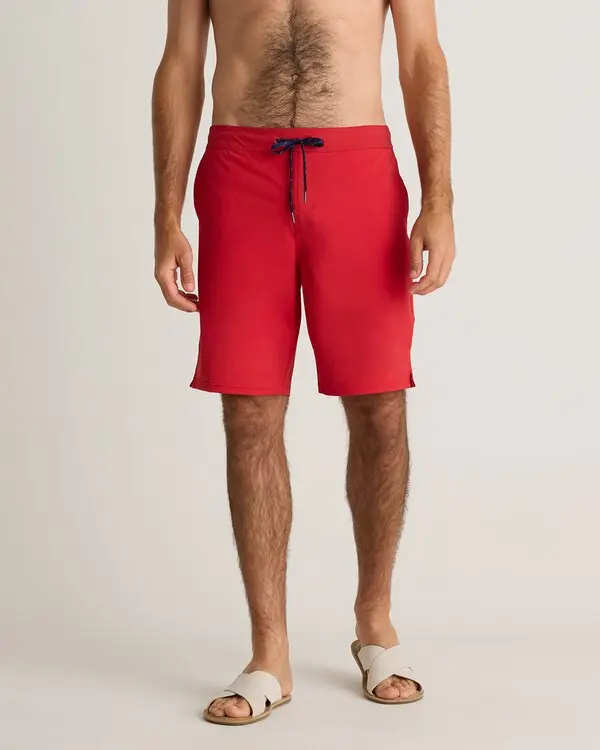 Quince Italian Boardshorts - Cherry
