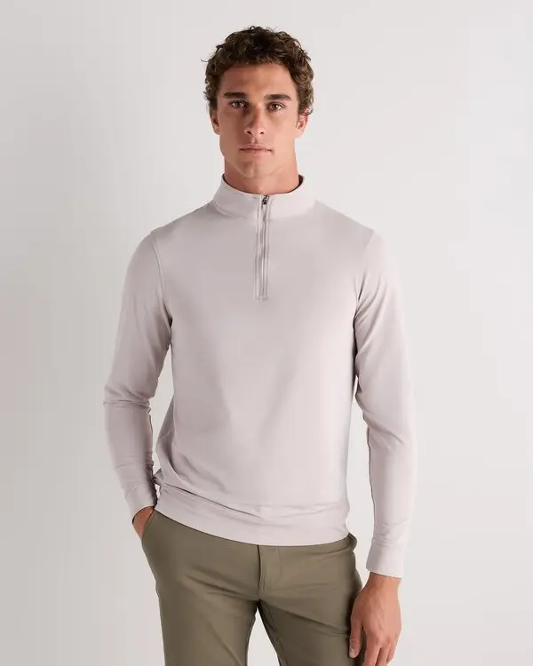 Quince Performance Golf Quarter-zip - Granite Grey