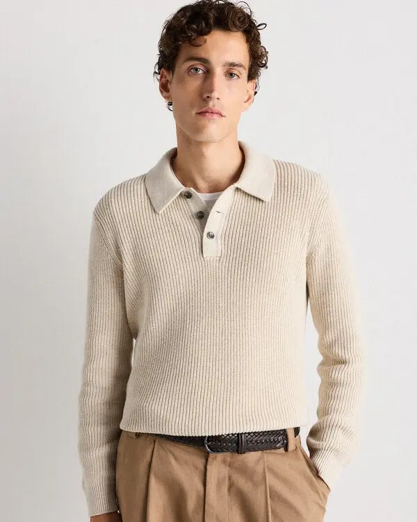 Quince Italian Leather Woven Belt - Hickory