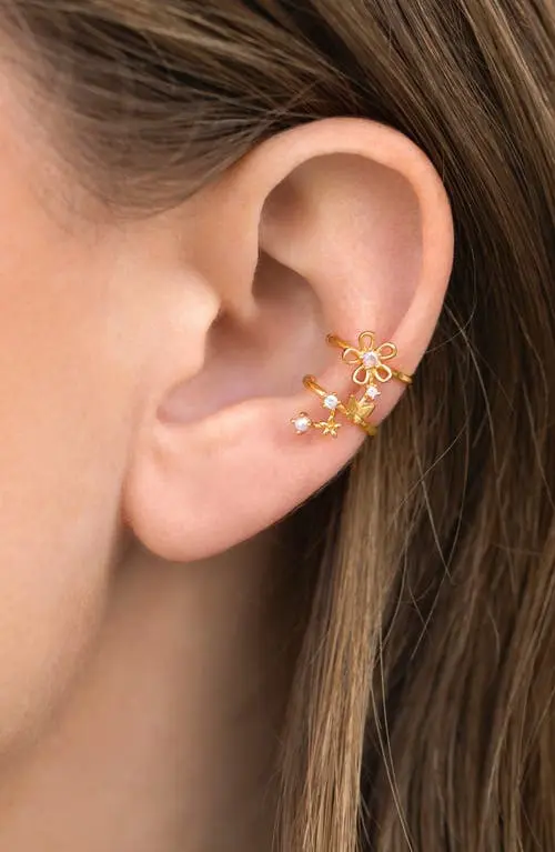 GIRLS CREW Flower Lane Single Ear Cuff Crawler