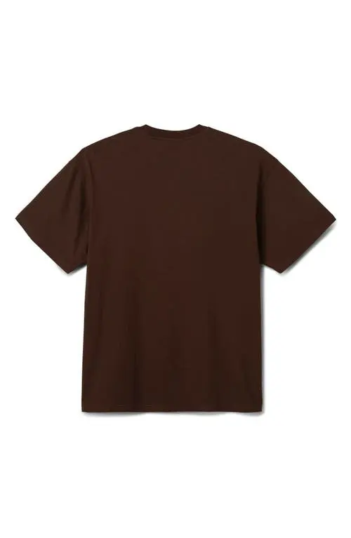 MAUI & SONS Full Circle Cotton Graphic T-shirt - Brown