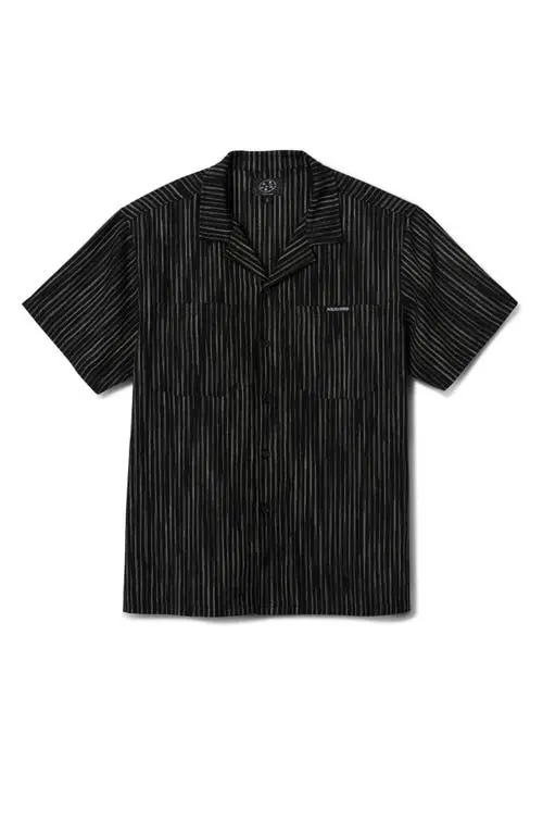 MAUI & SONS Ashline Camp Shirt - Black