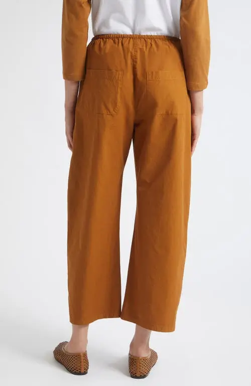 LESET Kyoto Cotton Crop Pants - Copper