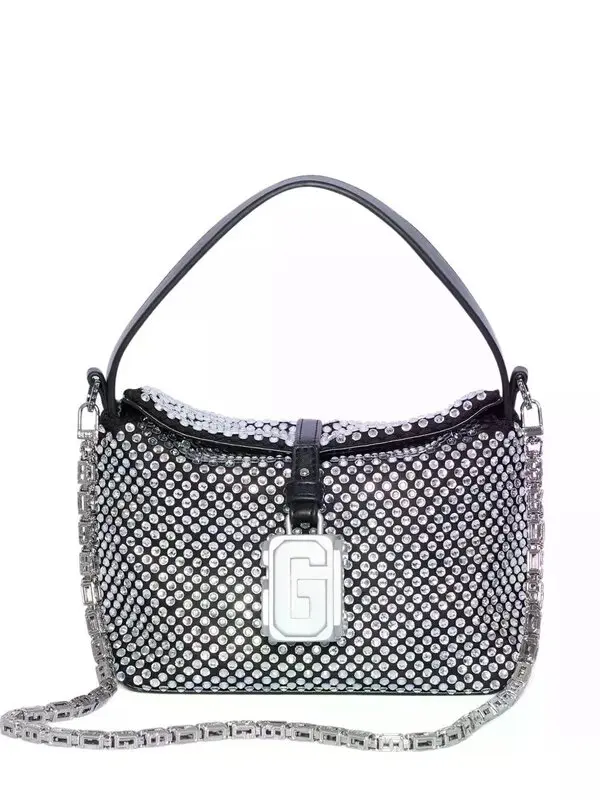 Gcds Mini Mega Comma Shoulder Bag - Silver