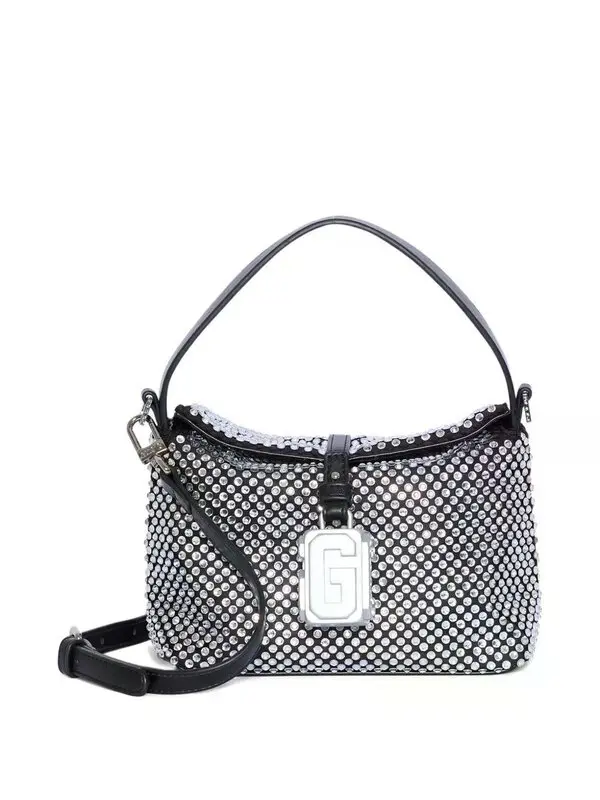 Gcds Mini Mega Comma Shoulder Bag - Silver