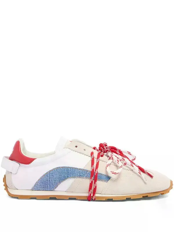 Dsquared2 Dc-642 Suede And Leather Sneakers