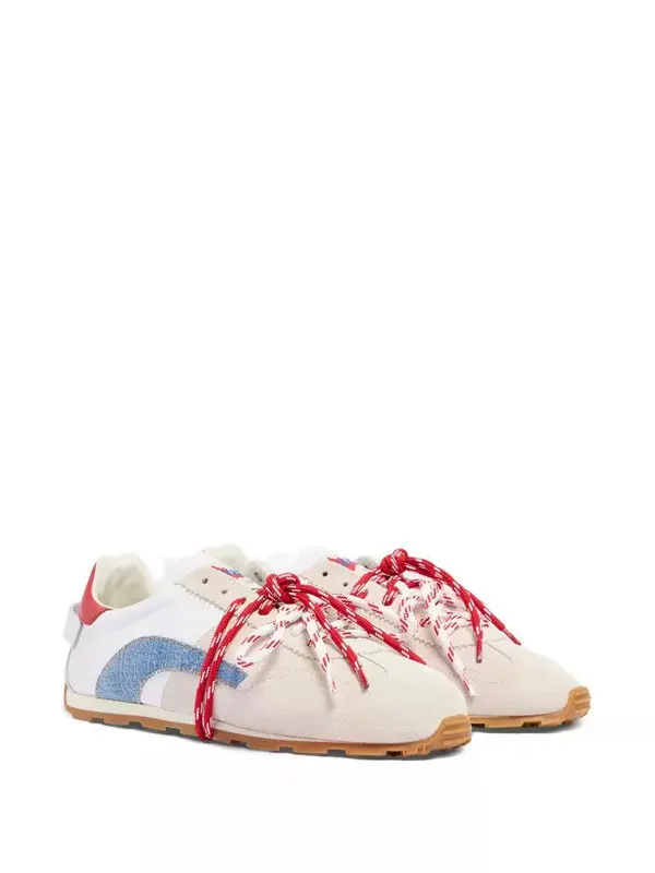 Dsquared2 Dc-642 Suede And Leather Sneakers