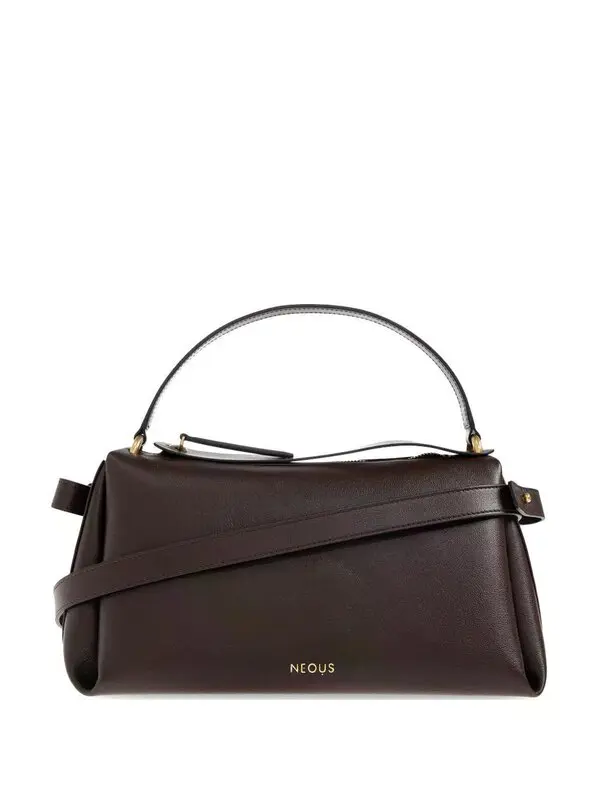 NEOUS Scorpius Leather Tote Bag - Brown