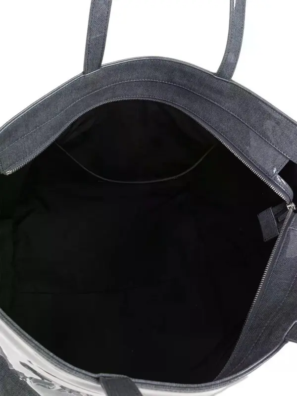 Alexander Wang Lacquered Denim Large Tote
