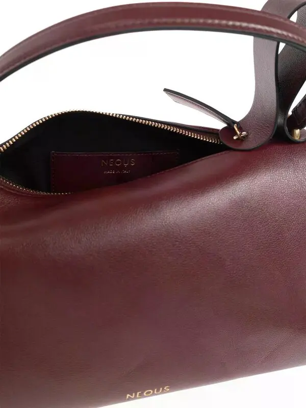 NEOUS Calf Leather Cross Body Bag - Red