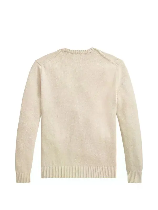 Polo Ralph Lauren Ribbed Knit Sweater - Neutrals