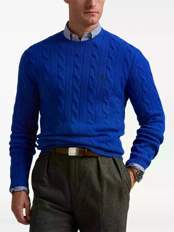 Polo Ralph Lauren Cable-knit Crew-neck Sweater