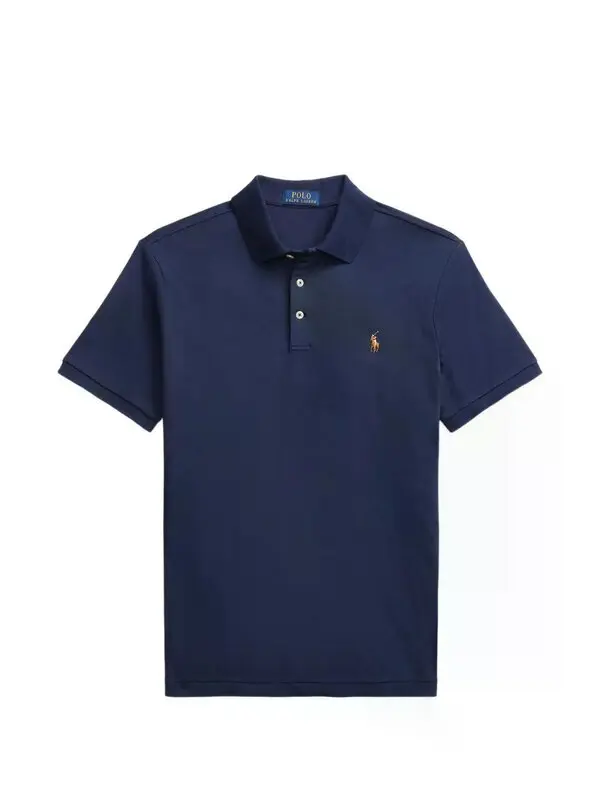 Polo Ralph Lauren Embroidered Logo Polo Shirt - Blue