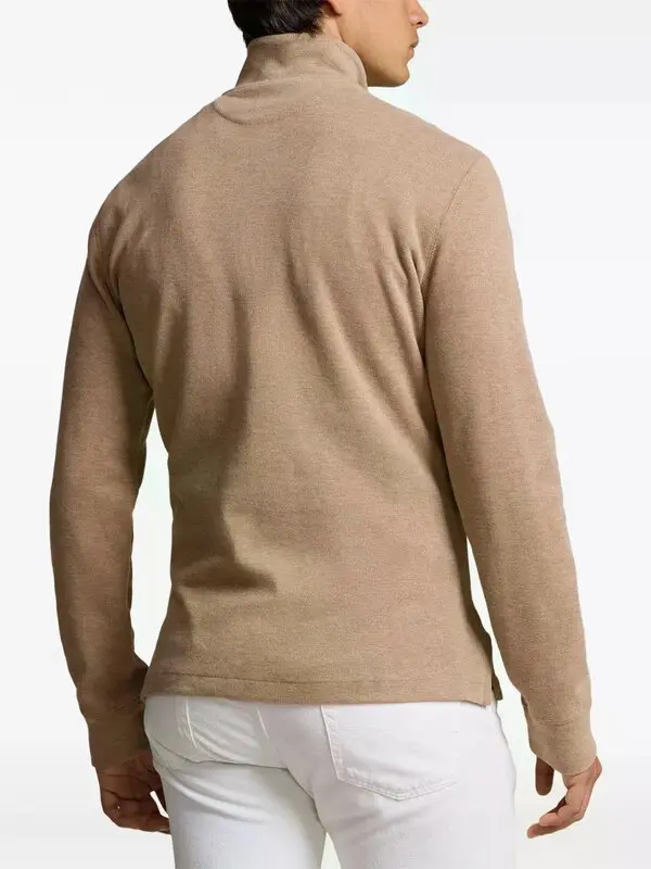 Polo Ralph Lauren Zipped Sweater - Brown