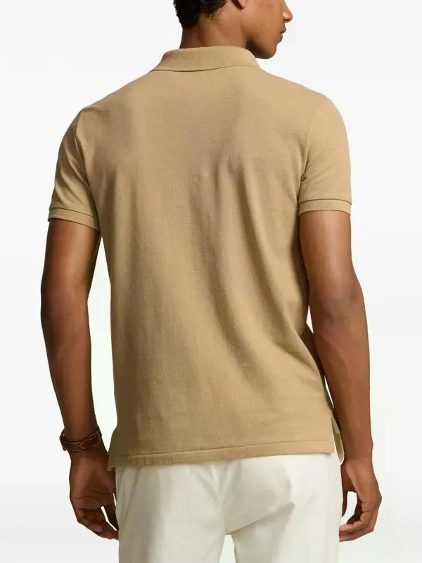 Polo Ralph Lauren Logo Polo Shirt - Brown