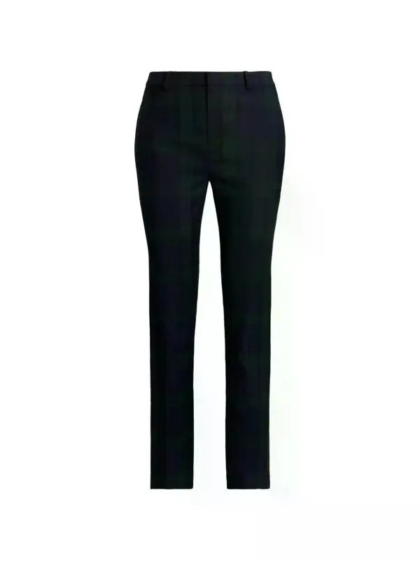 Ralph Lauren Plaid Pattern Trousers