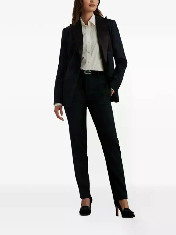 Ralph Lauren Plaid Pattern Trousers