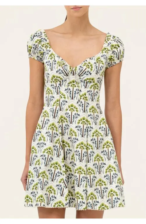 Agua Bendita Mati Moriche Mini Dress