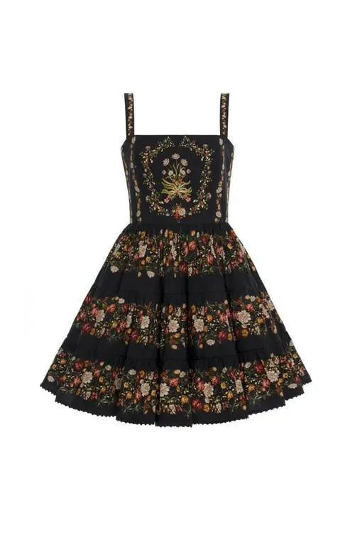 Agua Bendita Lima Paramo Mini Dress