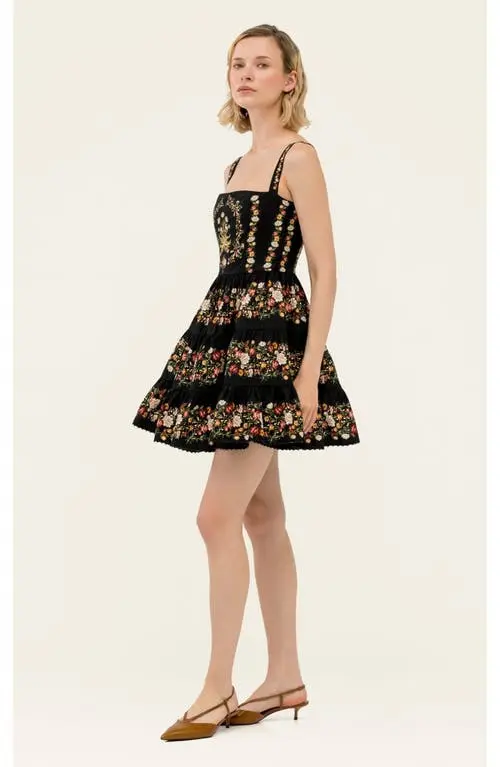 Agua Bendita Lima Paramo Mini Dress