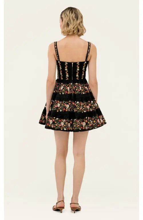 Agua Bendita Lima Paramo Mini Dress
