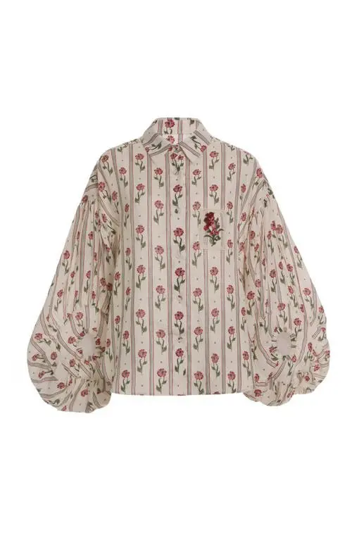 Agua Bendita Agar Quebrada Blouse - Multi