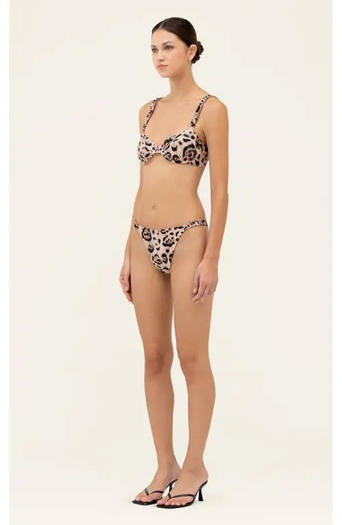 Agua Bendita Agraz Jaguar Bikini Top - Multi
