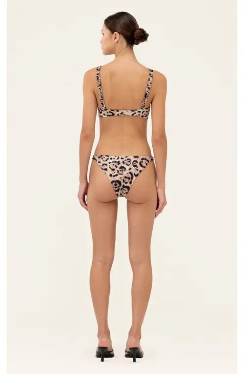 Agua Bendita Agraz Jaguar Bikini Top - Multi