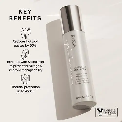 KENRA PROFESSIONAL Platinum Silkening Heat Crème 3.4 Oz - N/a