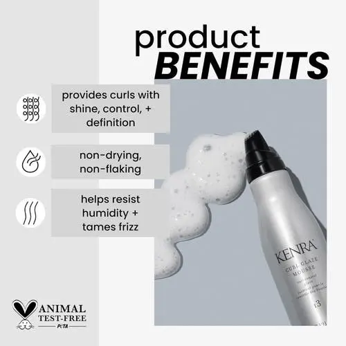KENRA PROFESSIONAL 13 Curl Glaze Mousse 6.75 Oz - N/a