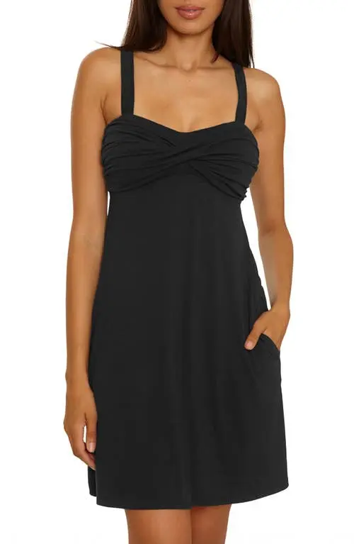 BECCA By Rebecca Virtue Beach To Bbq Cover-up Dress - Black
