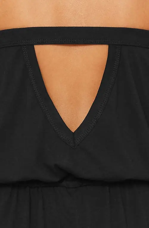 BECCA By Rebecca Virtue Beach Date Strapless Cover-up Romper