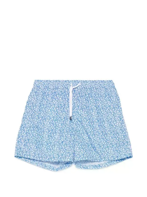 Fedeli Madeira Swim Shorts - Blue