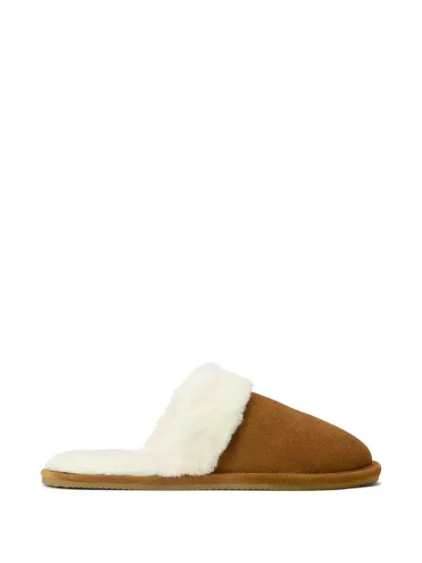 Polo Ralph Lauren Logo-embroidered Slippers