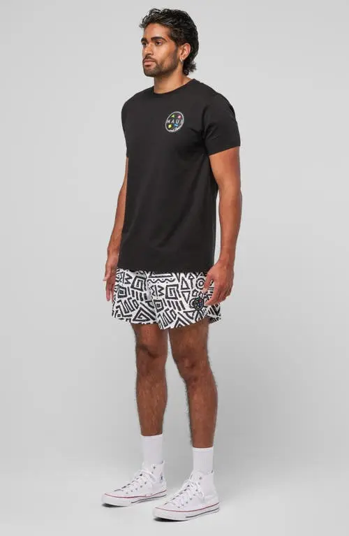 MAUI & SONS Arnold Sharkley Graphic T-shirt - Black