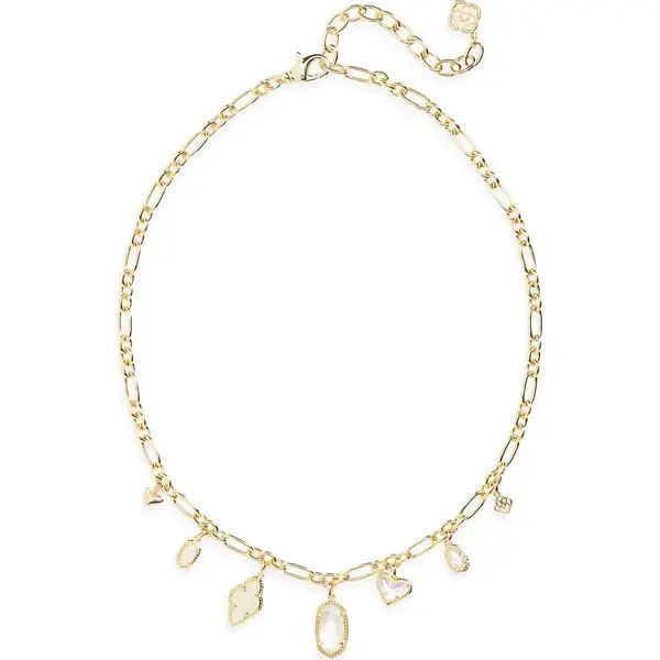 Kendra Scott Icon Charm Necklace - Gold Neutral Mix