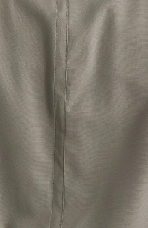Emporio Armani Virgin Wool Zip Bomber Jacket - Grey
