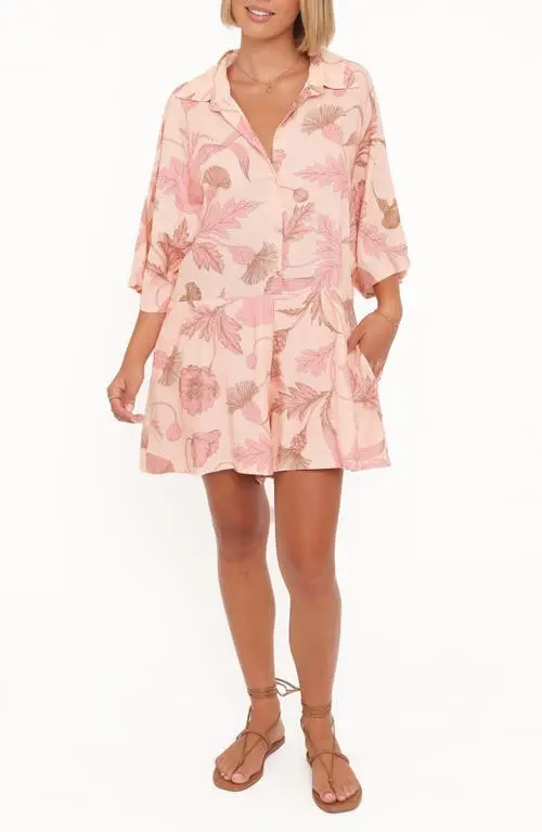 PETAL & PUP Ellisa Print Romper - Pink Floral