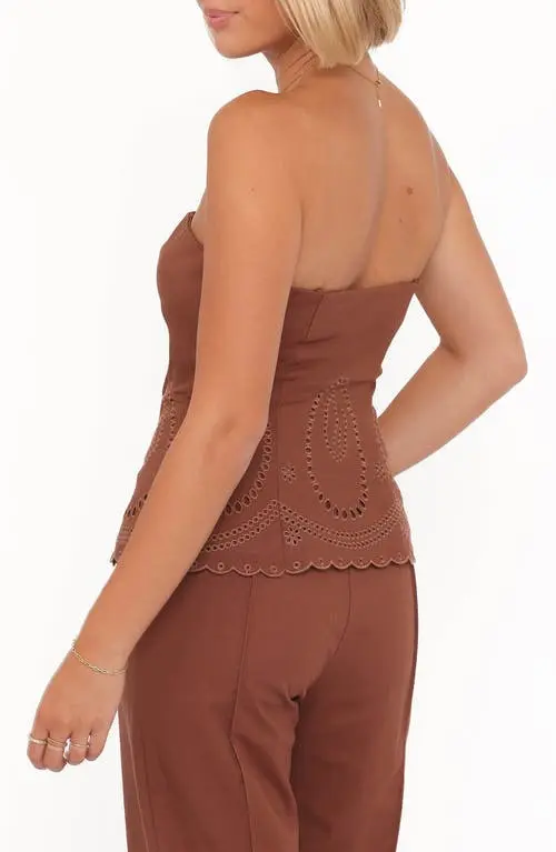 PETAL & PUP Benton Eyelet Scalloped Hem Camisole