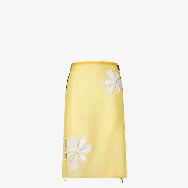 Fendi Straight Midi Skirt