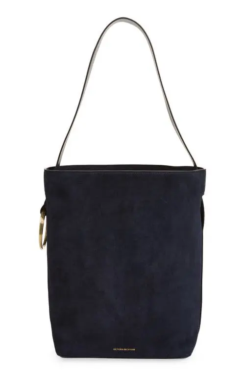 Victoria Beckham Dia North/south Bucket Bag - Navy