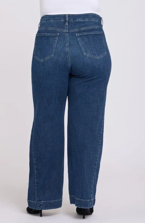 NYDJ Teresa Side Godet Wide-leg Jeans